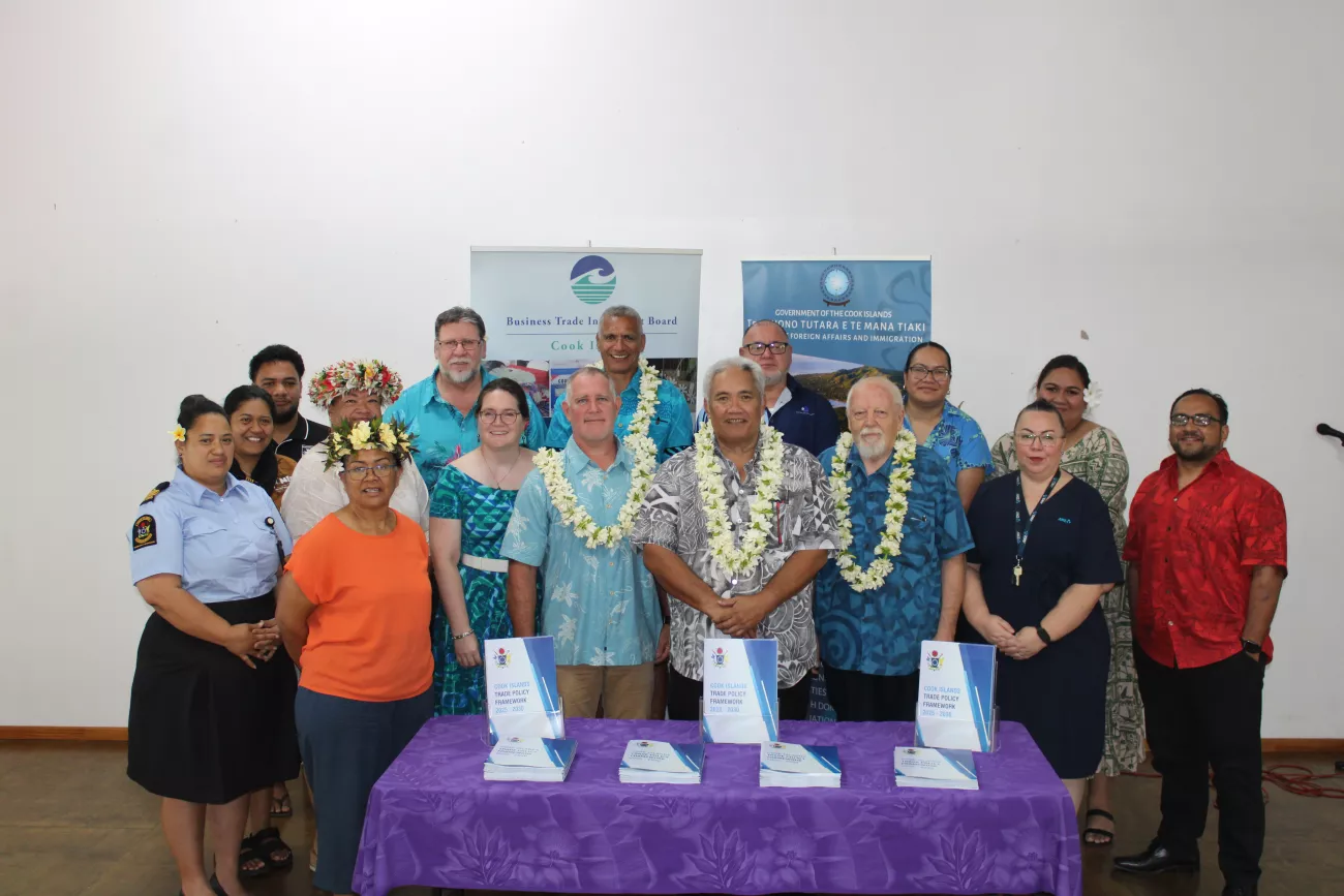 The Launch of the Cook Islands Trade Policy Framework 2025-2030 | TE ...